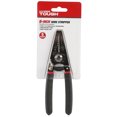 Hyper Tough New 6-inch Wire Stripper with Non-Slip Grips, 7504 ...