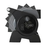 Lasko Pro Performance High Velocity Utility Fan with Integrated Power ...