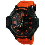 Casio G-Shock Men's Ana-Digi Orange Resin Strap Outdoor Watch - GA1000 ...