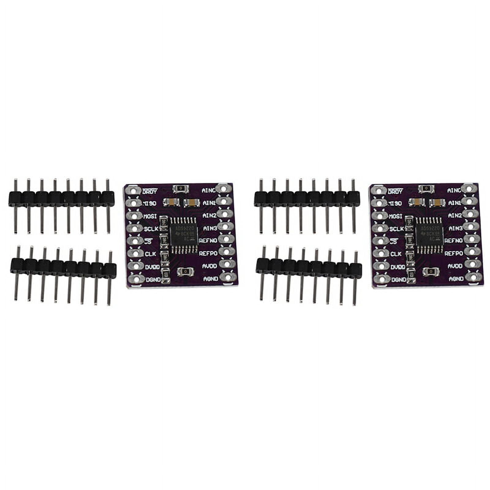 2X Cjmcu-1220 Ads1220 Adc I2C Baja Potencia A / D de 24 Bits ...