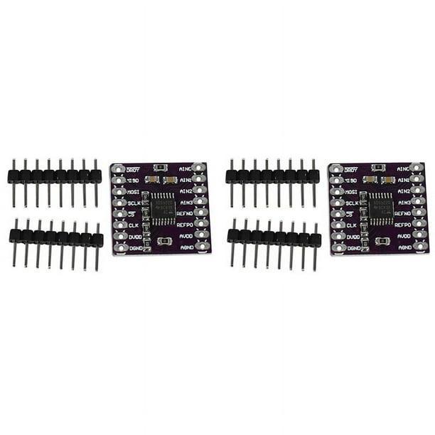 2X Cjmcu-1220 Ads1220 Adc I2C Baja Potencia A / D de 24 Bits ...