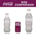 Coca-Cola Cherry Mini Soda Pop Soft Drink, 7.5 fl oz, 10 Pack Cans ...