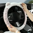 Fzsteel Universal Elastic Steering Wheel Cover for Winter Warmth with ...