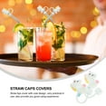 8 Pcs Straw Topper Plugs Cartoon Shaped Protectors - Walmart.com