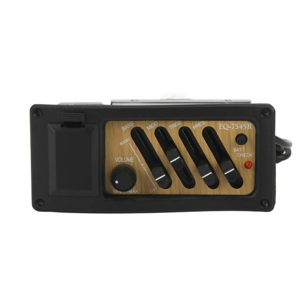 Acoustic Guitar Pickup, Guitar Preamp Piezo Pickup Easy Assembly ...