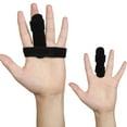 7-Piece Black Finger Fixation Splint Set - Includes Boutique FBA ...