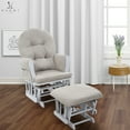 Brisbane Nursery Glider & Ottoman Sets, Glider Recliner Nursery Rocking Chair, Nursery Glider ...