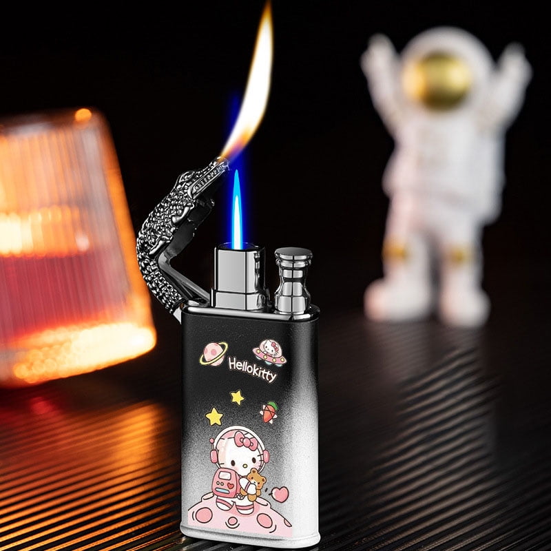 Encendedor de cocodrilo con estampado de dibujos animados Hello Kitty ...