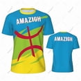 Amazigh Berber Flag Men Sports T-shirt Women Tees jersey for Soccer ...