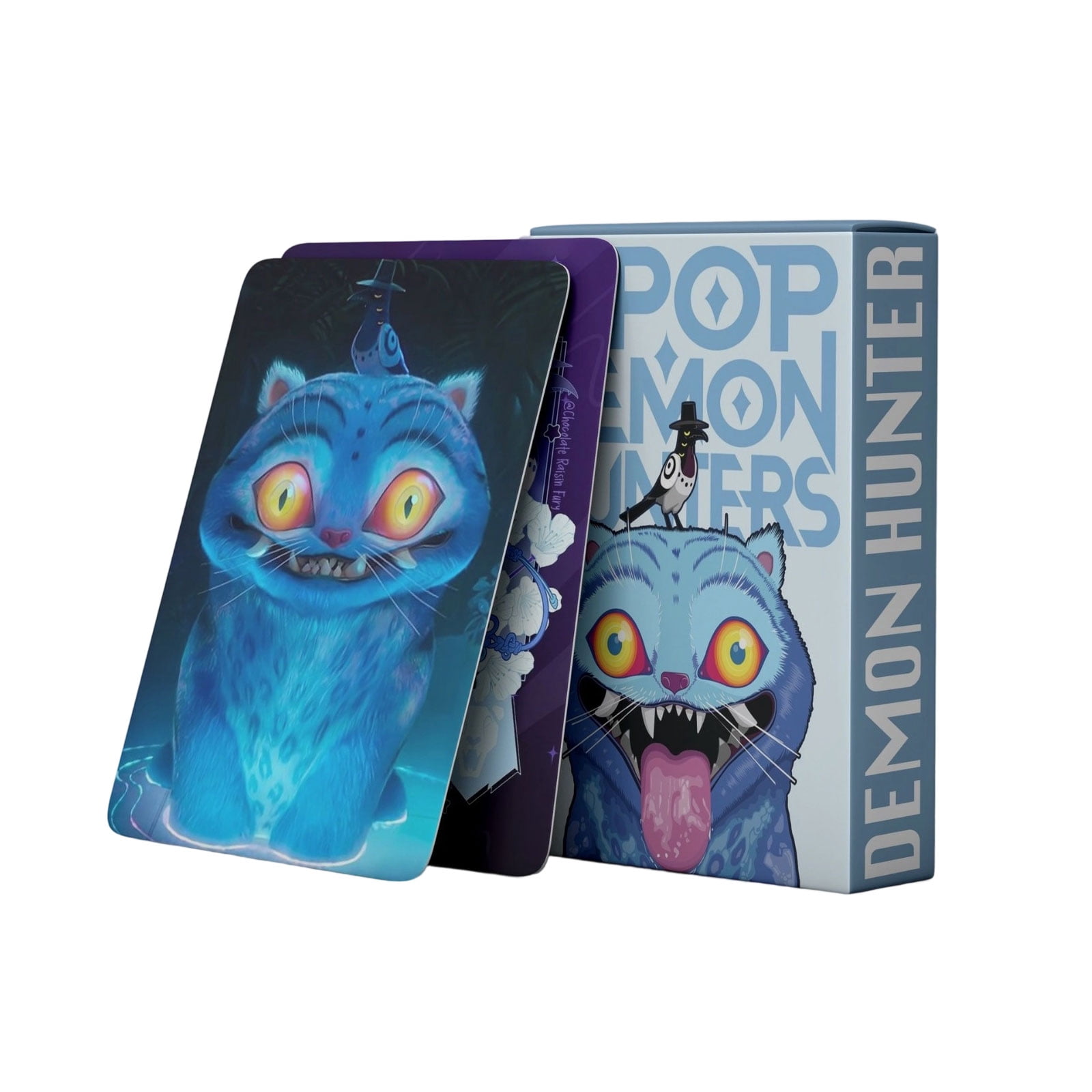 55Pack Kpop Demon Hunters Flash Cards,Huntrix Holographics Cartoon ...