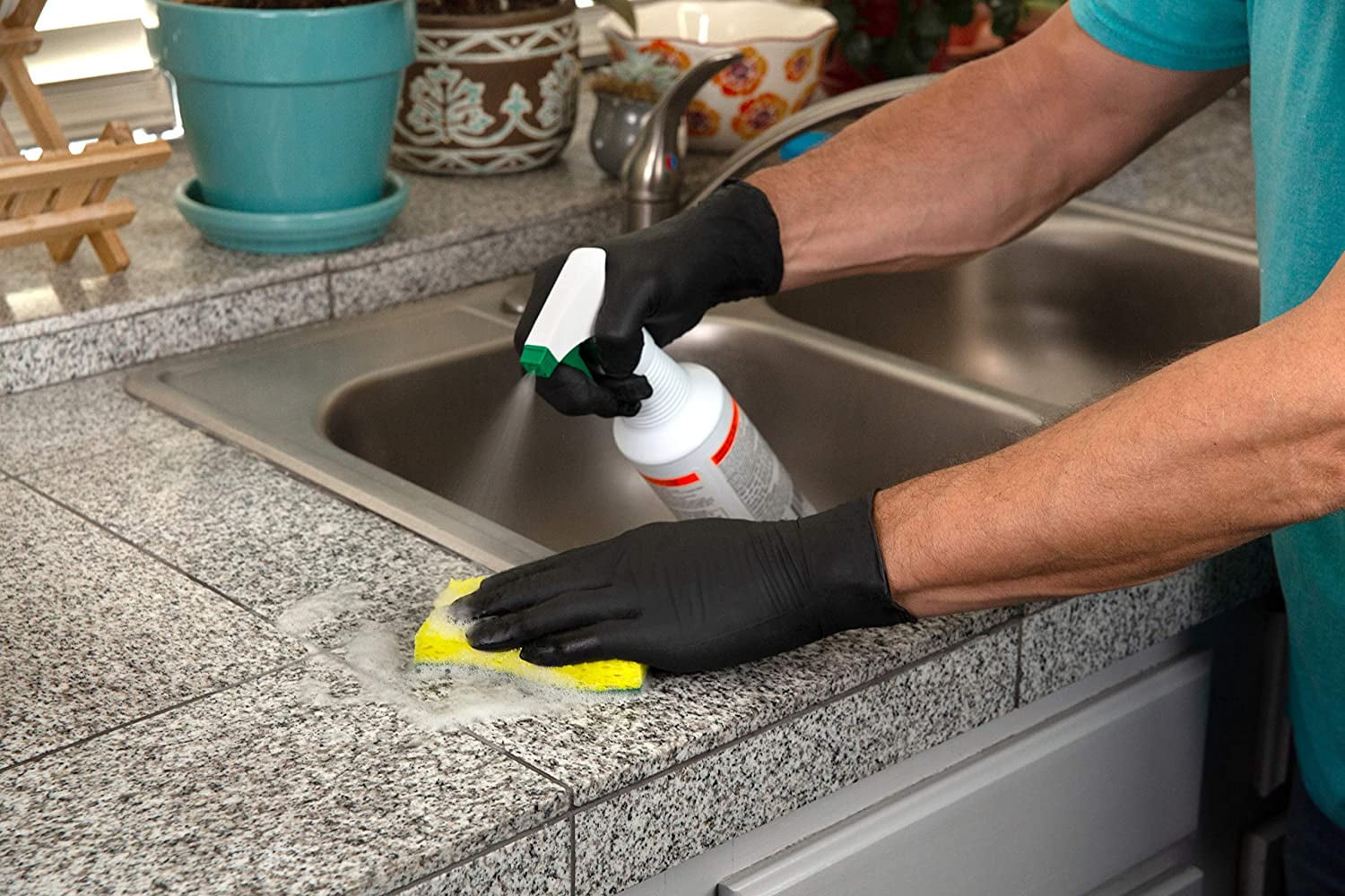 Microflex MK296XL Midknight Black Nitrile Powder Free Gloves Xl