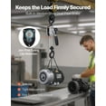 550 LBS Manual Chain Hoist Come Along - 1/4 Ton Capacity, 10FT Alloy ...