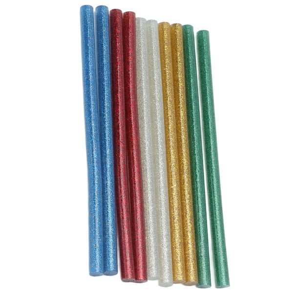 Gupbes Hot Glue Stick Set,Glue Adhesive Sticks,50pcs Full Colour Hot ...