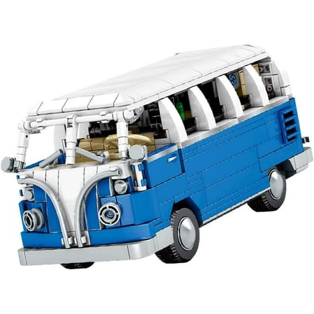 Camping Bus Model Toy,Bus Building Blocks Kit Kids Camper Van Building ...