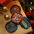 Christmas Seal Stamp Head Handle Set, Scrapbooking Seal Stamp Set for ...