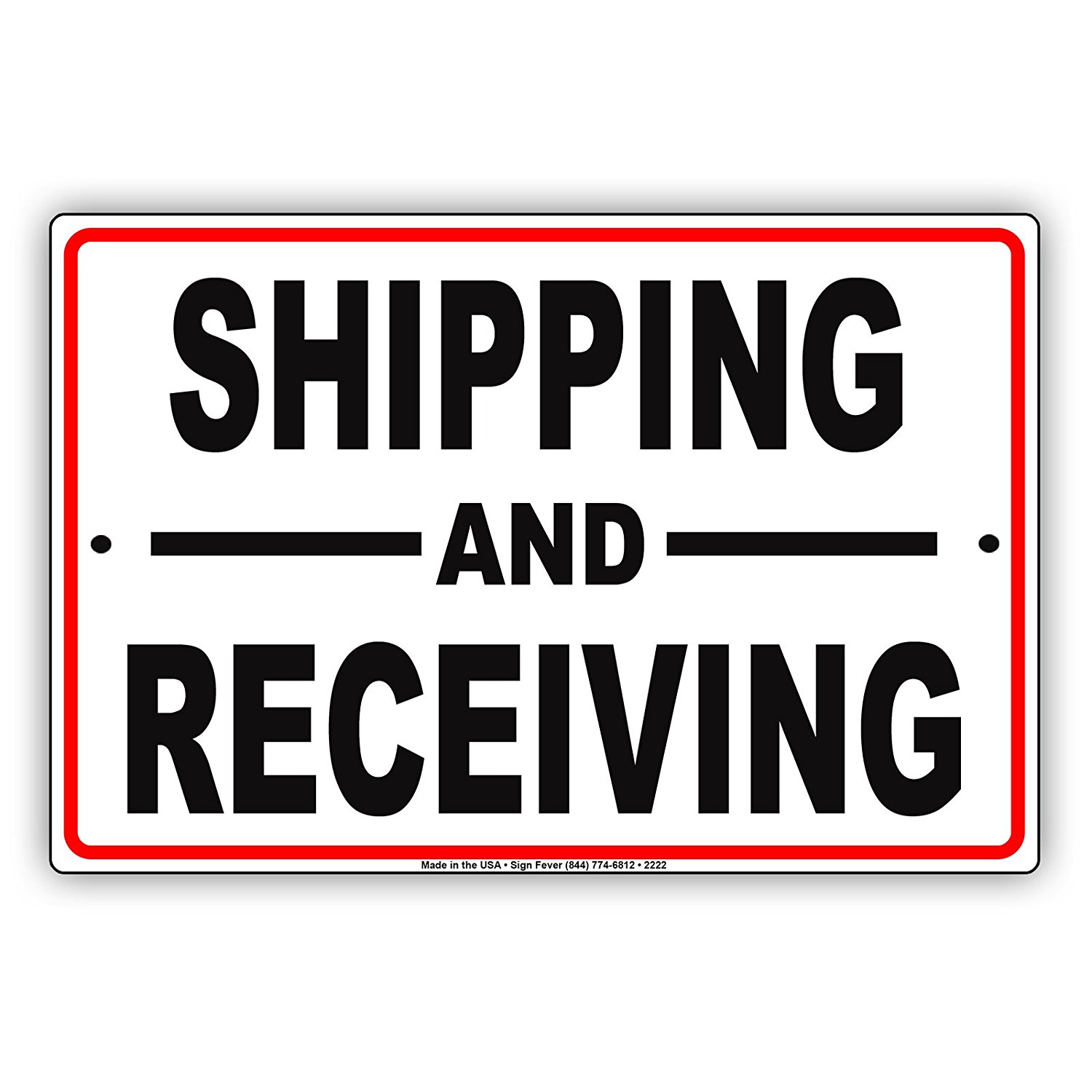 Shipping And Receiving Mail Drop Off Pick Up Dedicated Area Alert ...