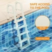 Aqua Select Aruba Aluminum In Pool Ladder for Swimming Pools - Walmart.com