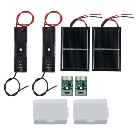 Solar Light Control Panel Set Charging Protection PCB Solar Lawn Lamp ...