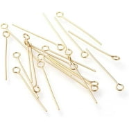 Uxcell 100Pcs Flat Head Pins for Jewelry Making 60mm Stainless Steel ...