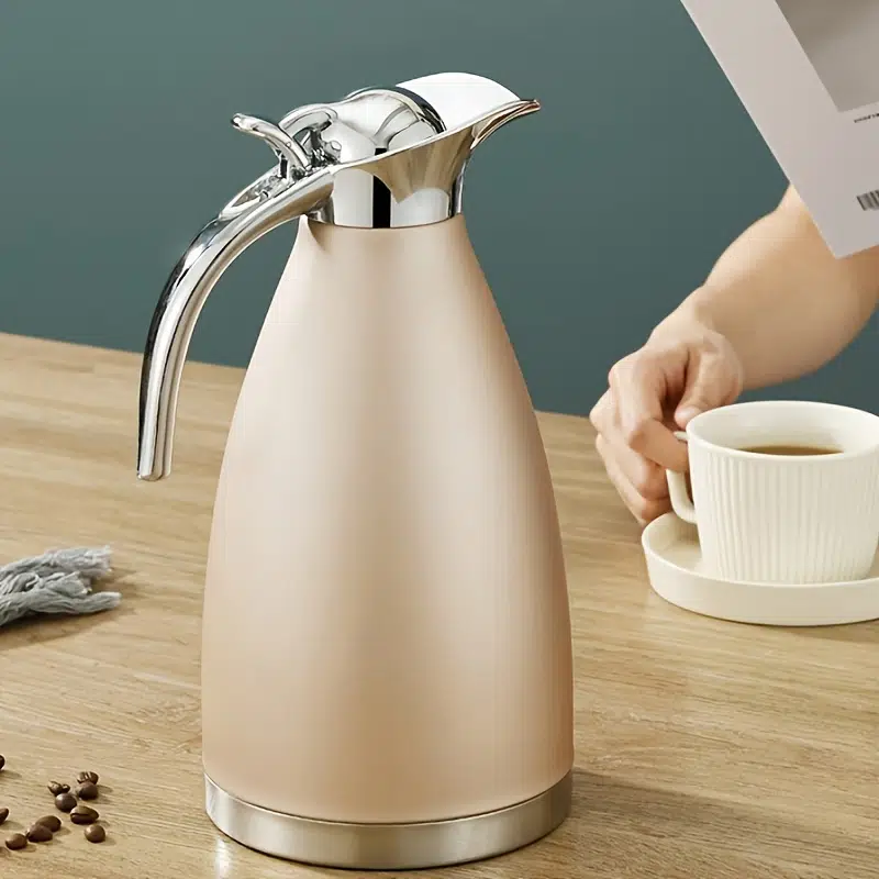 1pc 304 Stainless Steel Thermal Pot 24-hour Vacuum Thermal Pot Double ... 1pc 304 Stainless Steel Thermal Pot 24-hour Vacuum Thermal Pot Double ...