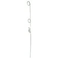 HY-KO Products 40640 Metal Pigtail Sign Stake, 28"", Silver - Walmart.com