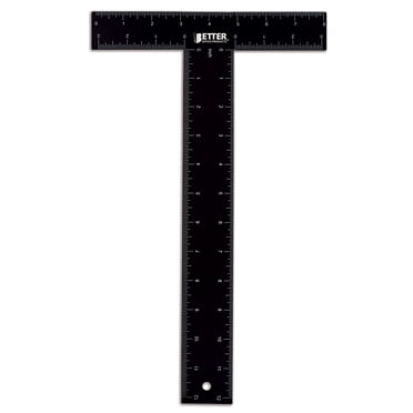 Pacific Arc Stainless Steel Ruler with Inch and Metric(mm), Non Skid ...