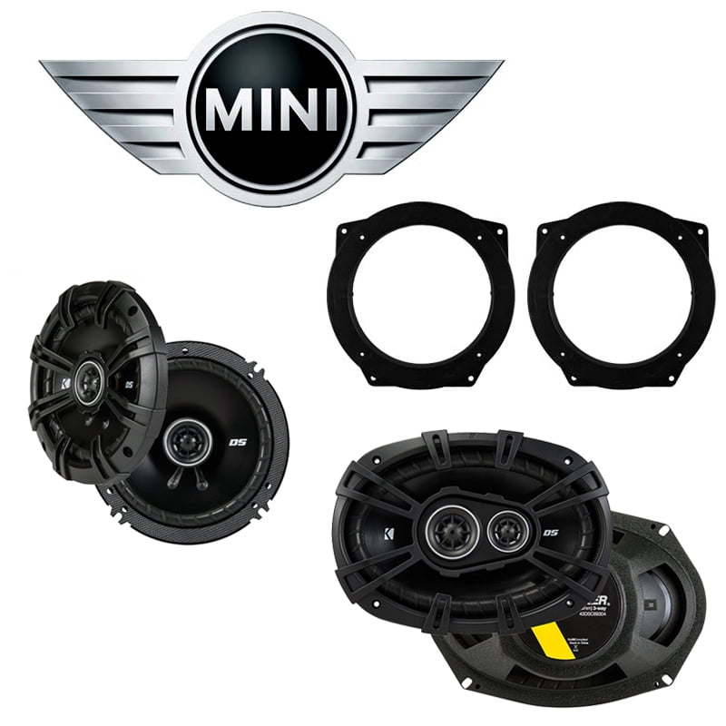 Fits Mini Cooper (convertible) 07-08 Speaker Upgrade Kicker DSC65 ...
