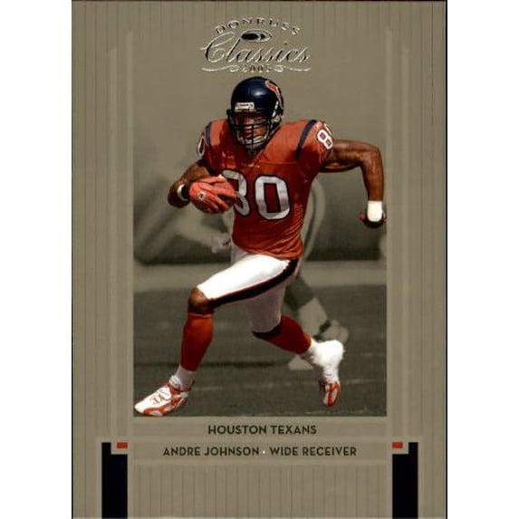 2005 Donruss Classics #37 Andre Johnson NFL Football Trading Card ...