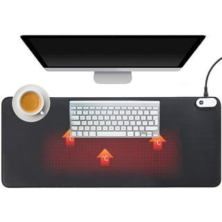 artistic 17" x 22" lift top desk mat paper desk pad protector with ...