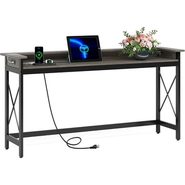 Furniture of America Paro Counter Height Table with USB, Pink - Walmart.com