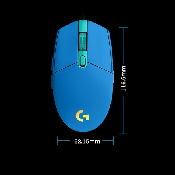 Logitech G102 Gen 2 Ratones para juegos 6 botones Ratones ópticos ...