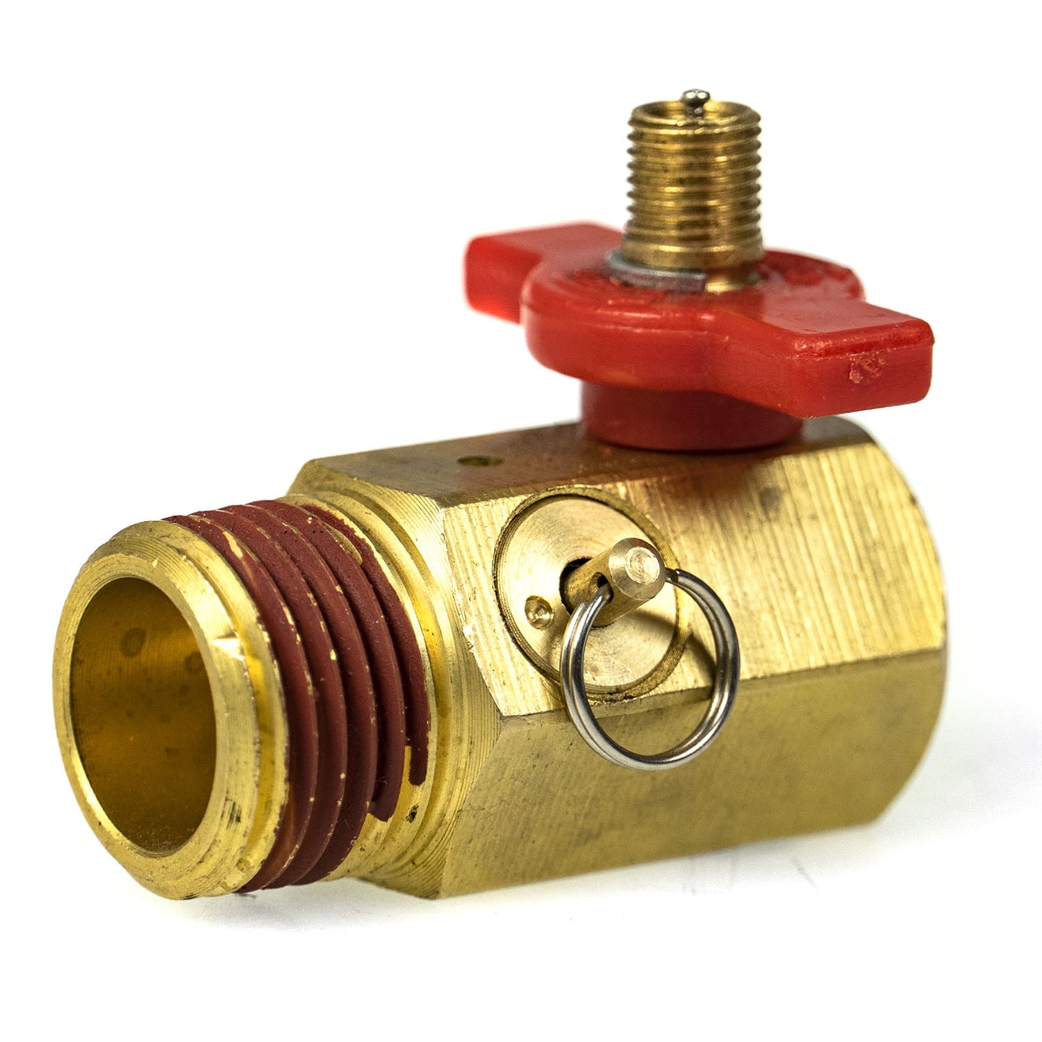 Compressed Air Bubble Tank Manifold Valve Fill Port Ball Valve Relief ...