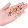 1 Box Brass Cuff Button Cufflink Findings for Apparel Accessories ...