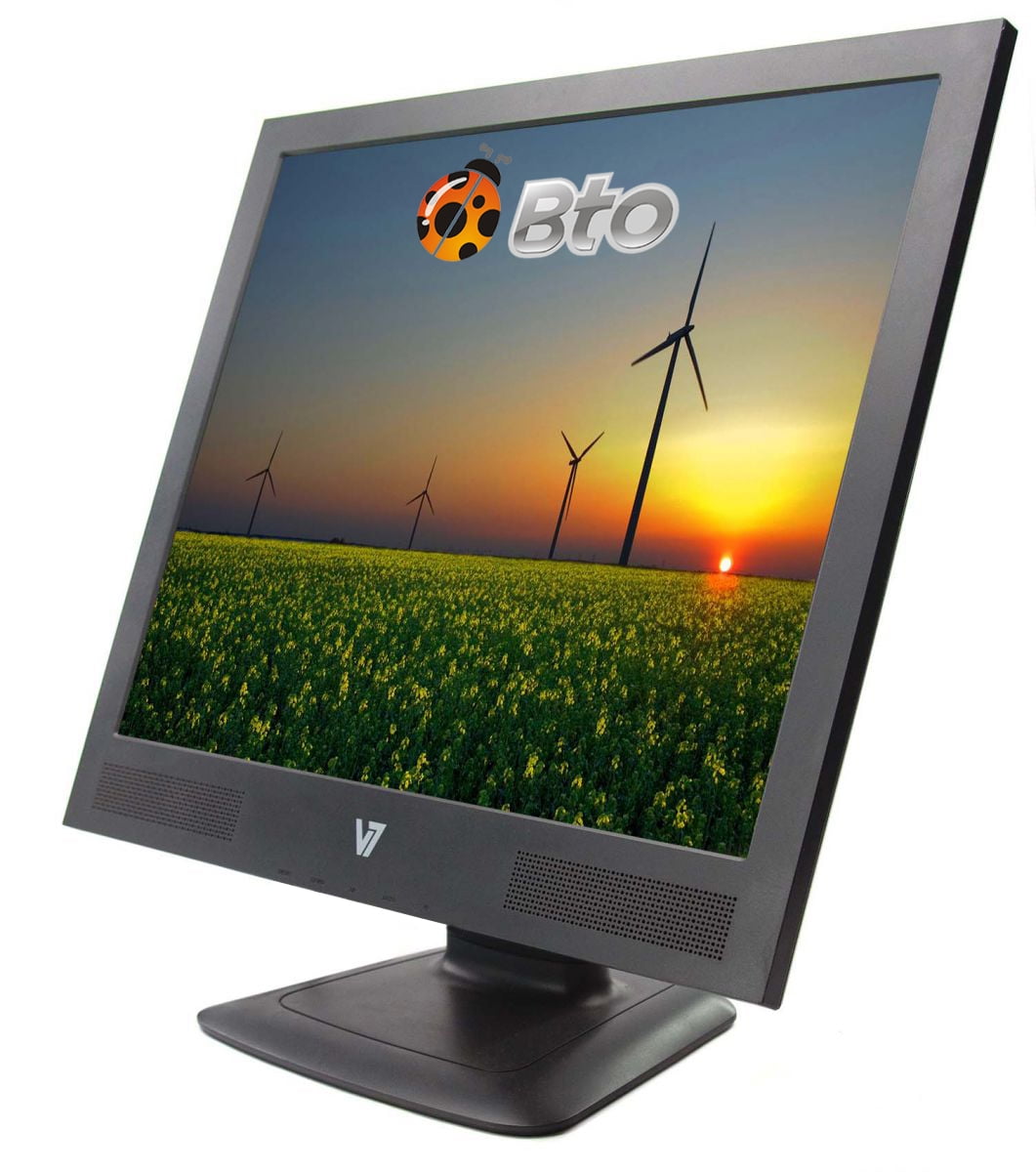 Restored V7 D17PSS 17 inch LCD Bto Monitor 8ms, 500:1, SXGA 1280x1024 ...