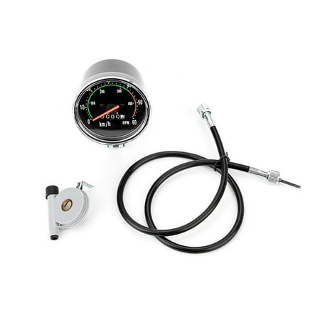 Mechanical Speedometer Universal Classical Bike Cycling Odometer ...