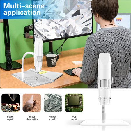 50-1000X Magnification Digital Microscope USB Wireless Microscope WIFI ...