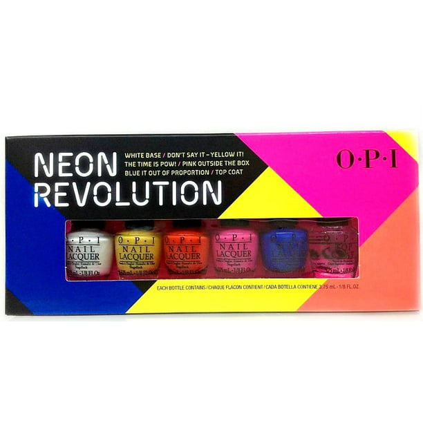 OPI - OPI Mini Nail Lacquer Collection - NEON REVOLUTION - White Base ...
