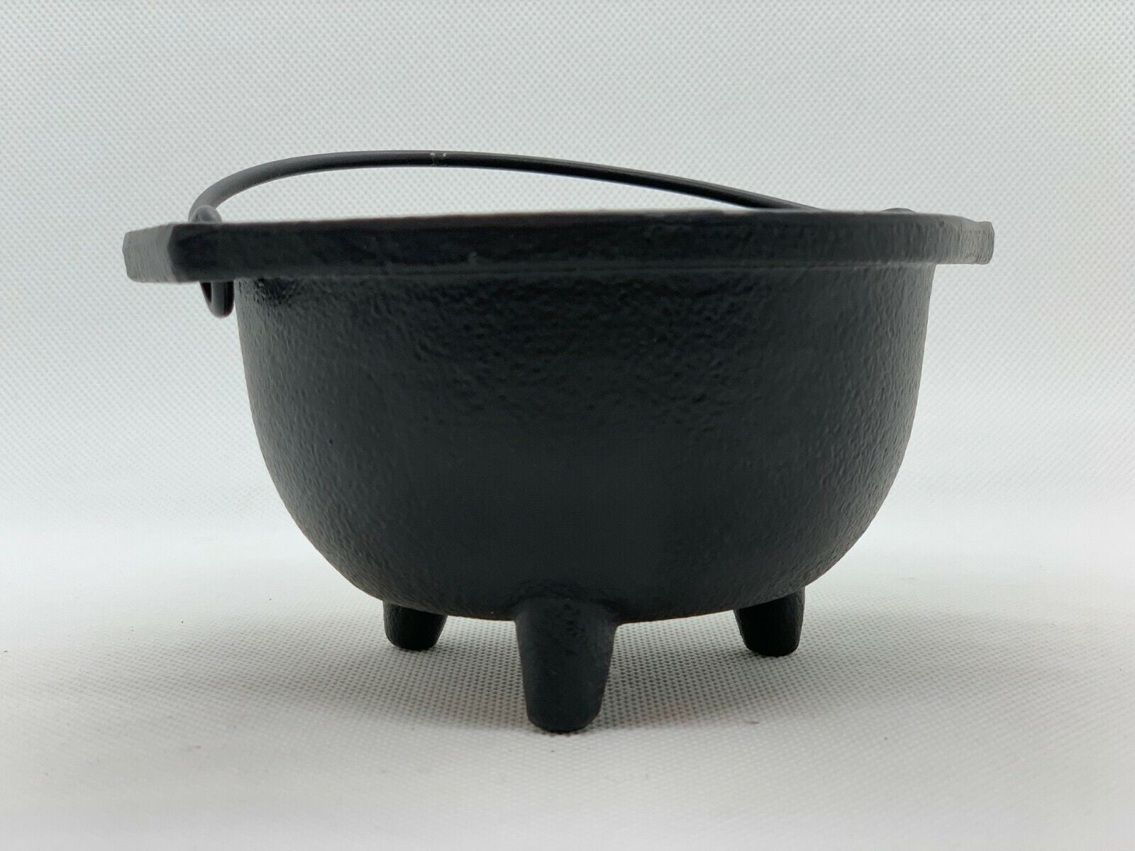 2.5" 3" 6" Diameter Cast Iron Cauldron With Handle For Smudging,Incense ...
