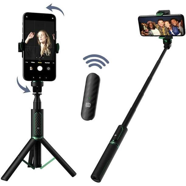Gimbal Stabilizer for Smartphone, Selfie Stick Tripod with Wireless ...