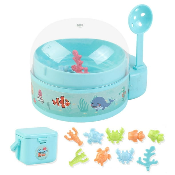 Toddler Fishing Game Mini Fishing Game Toy Spoon Scooping Fish Toy Wind ...