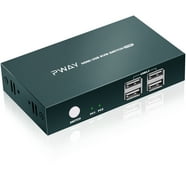 StarTech.com SV431USB 4 Port Professional VGA USB KVM Switch with Hub ...