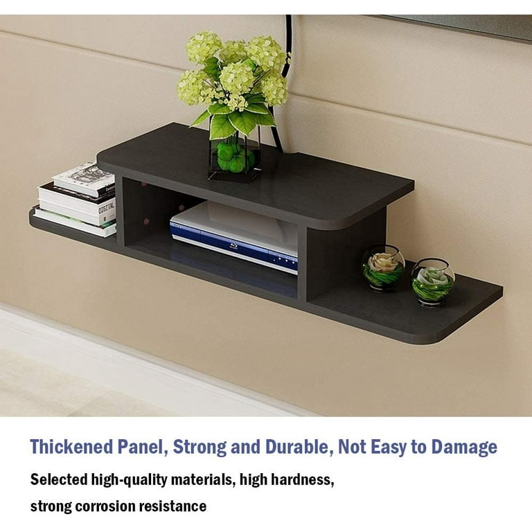 Wall shelf for tv box store