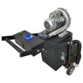 Hand-push Cement Ground Grinder Concrete Floor Sander External Fan 220V ...