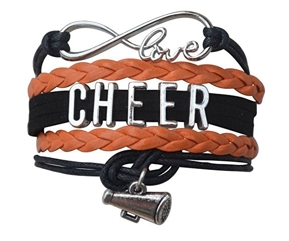 Girls Cheerleading Bracelet, Cheer Gifts- Cheer Jewelry- Cheer Bracelet ...