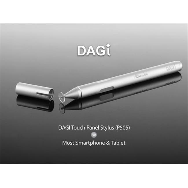 DAGi P505 Transparent Capacitive Aluminum Body Stylus Pen with Plastic ...