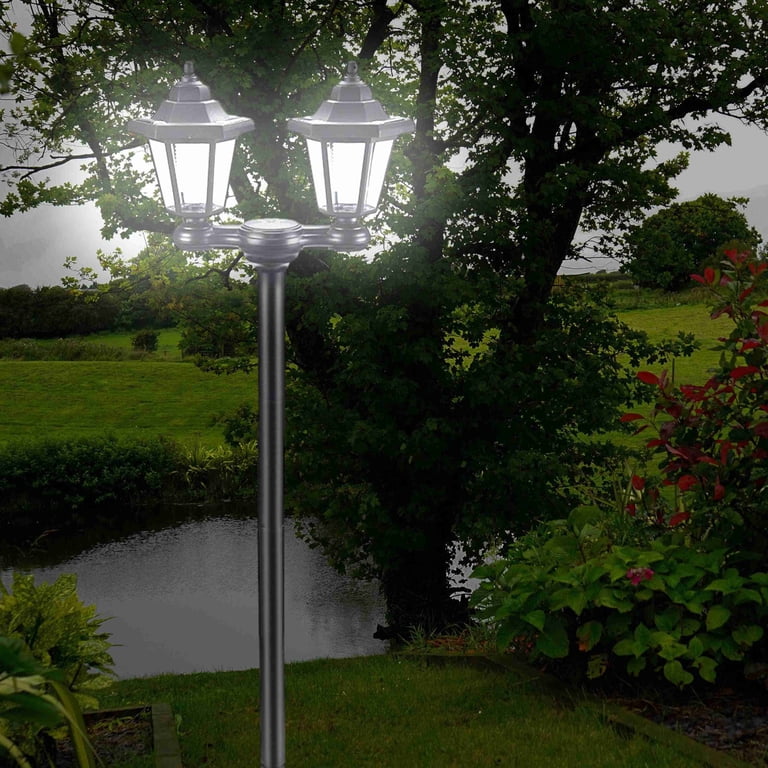 Vintage Double Headed Light Pole