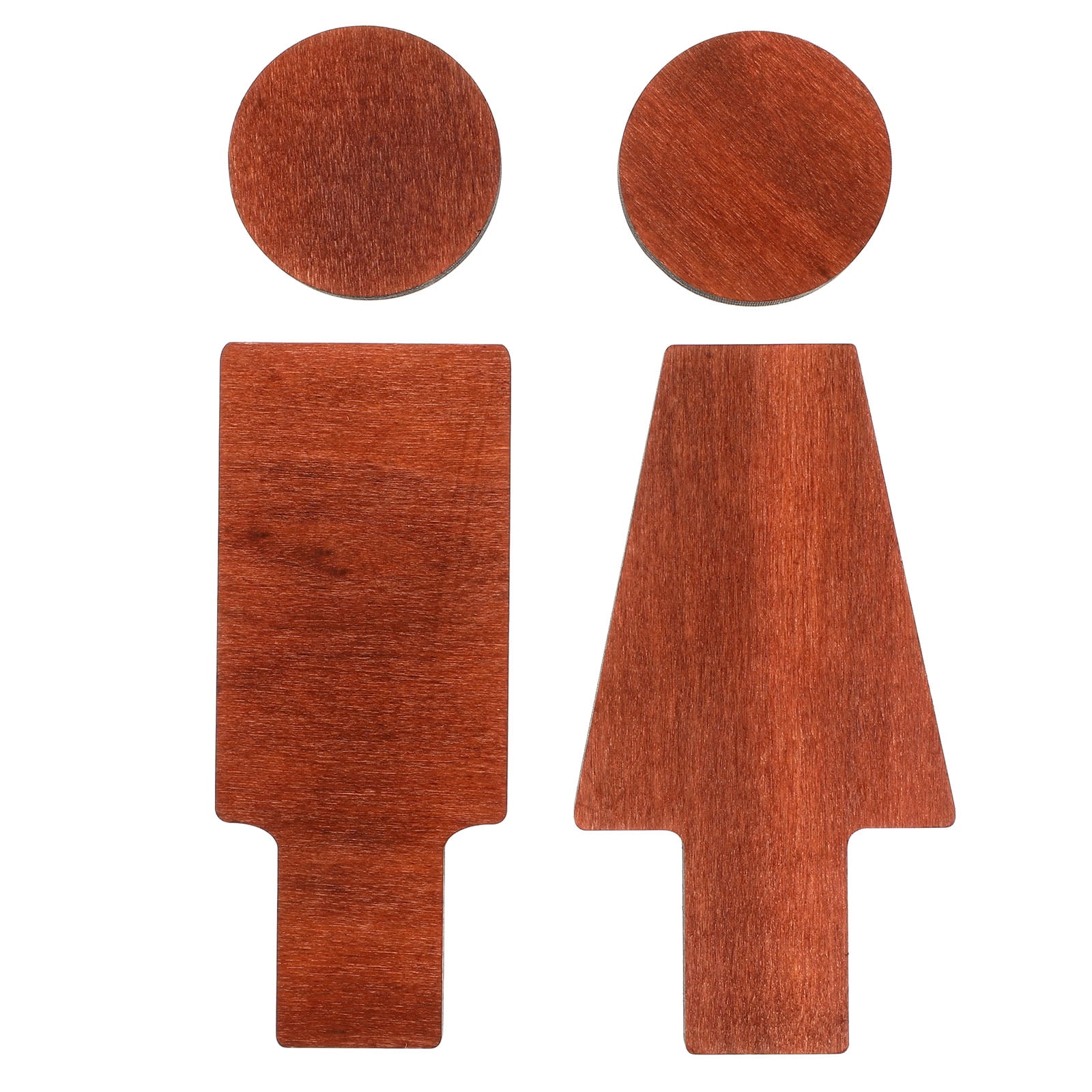 2 letreros de madera para inodoro, letreros de guía para inodoro ...