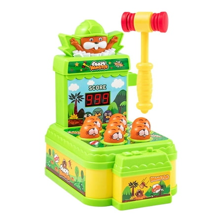 Fun Whack a Animal Toy with Hammer with Sound with Light Cognition ...