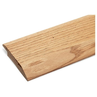 Oak 1" Overlap Edge Floor Transition 4 1/8" Wide (4 FT Long) - Walmart.com