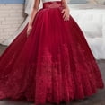 BLTIBY Girls Princess Long Pageant Dresses Kids Prom Puffy Tulle Ball ...